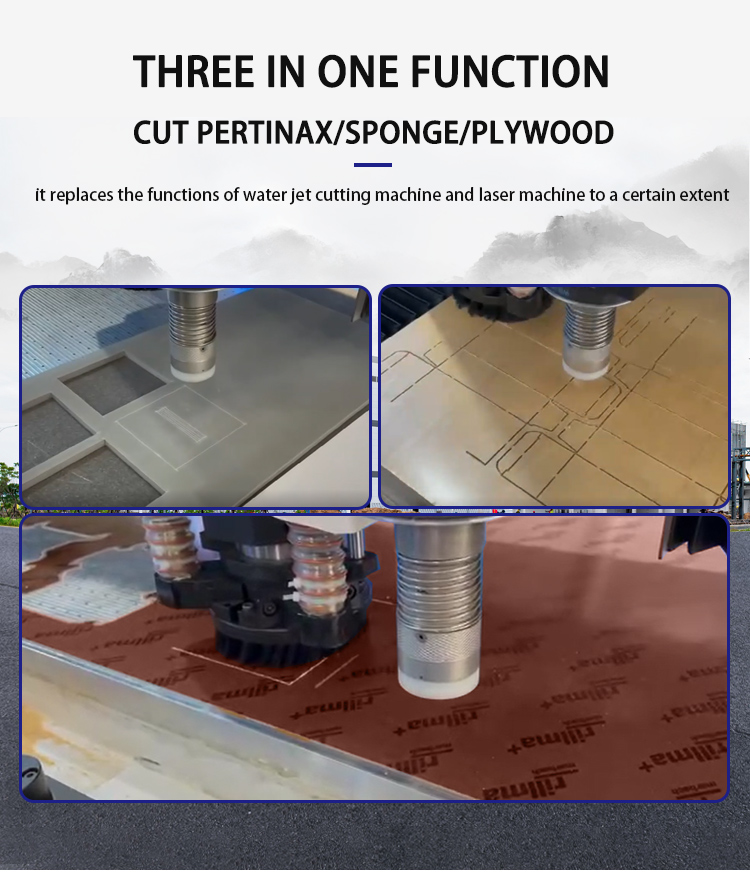 Pertinax Counter Plate CNC Router cnc plywood milling machine sponge ...