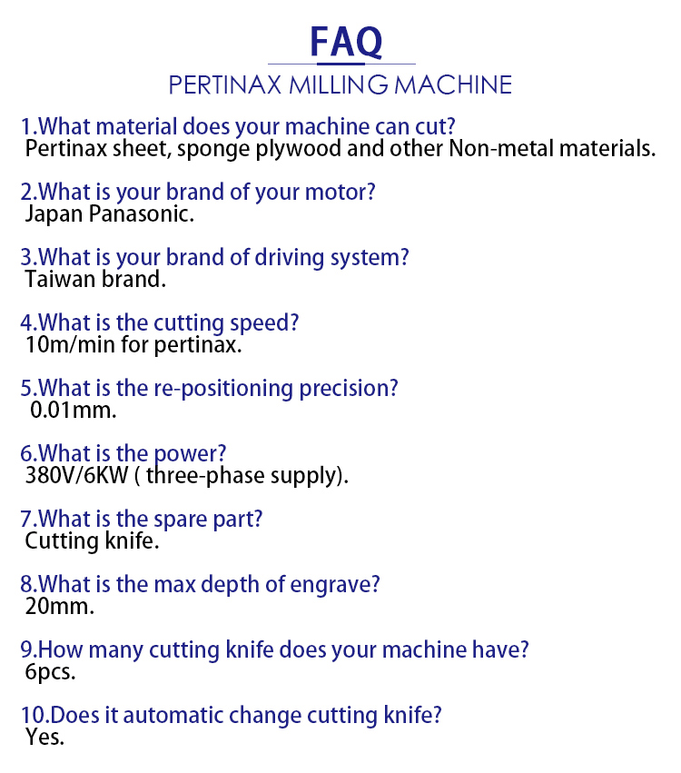 Pertinax Counter Plate CNC Router cnc plywood milling machine sponge ...